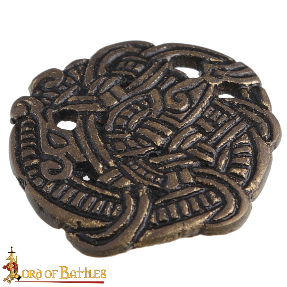 Viking Brass Fibula Brooch Anglo Saxon| Make Your Own Medieval