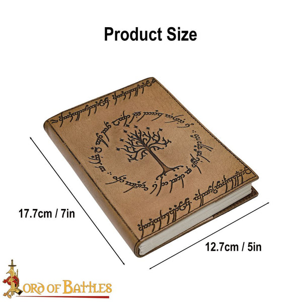 Tree of Gondor Leather Diary | Make Your Own Medieval