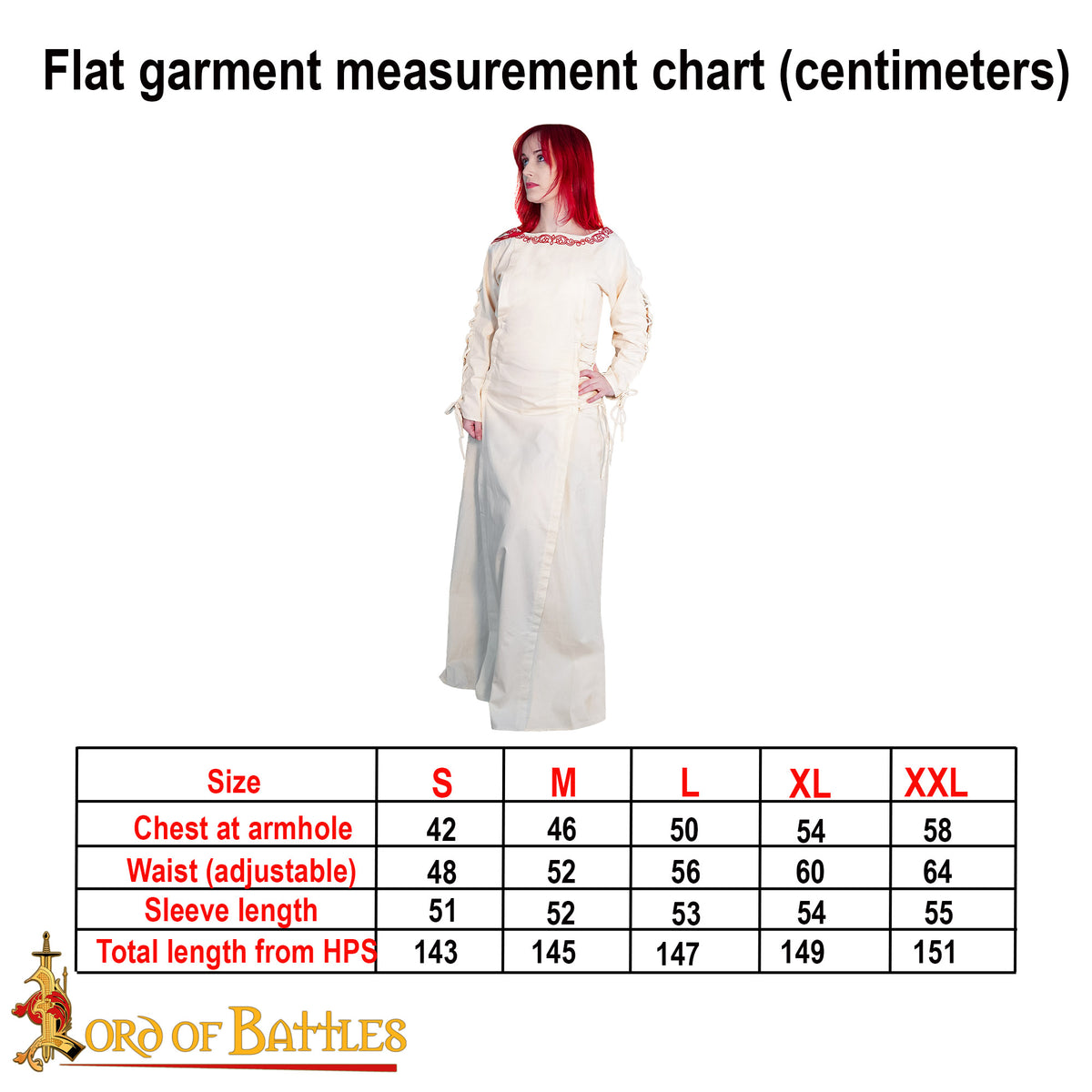 The Adventuring Princess Dress - White Cotton| Make Your Own Medieval