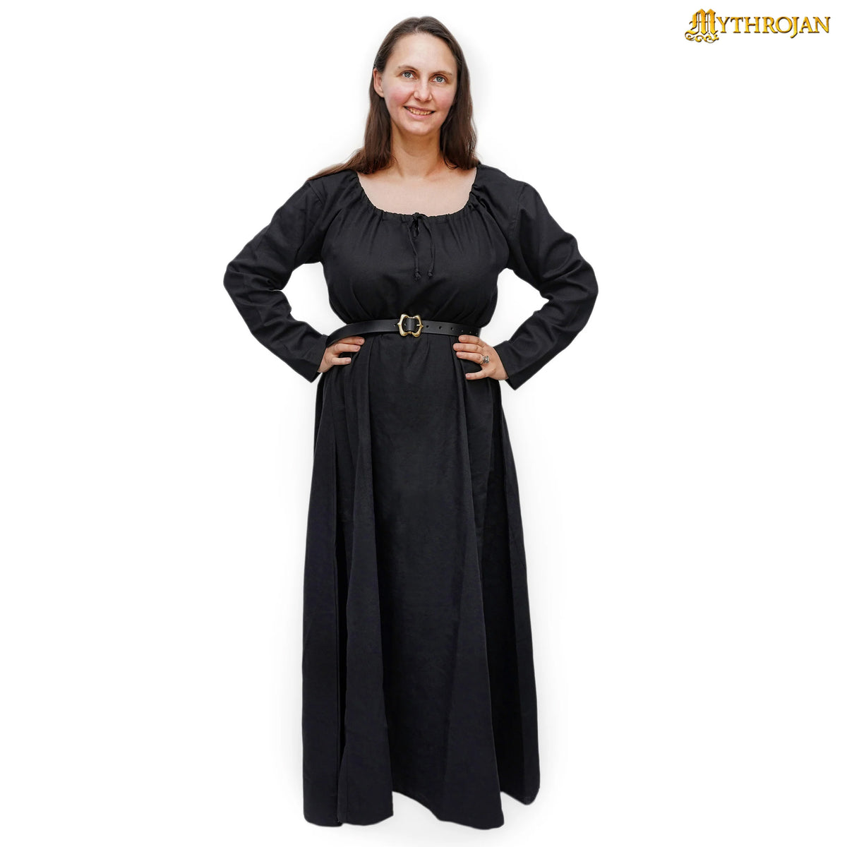 Maiden Dress - Black Cotton| Make Your Own Medieval