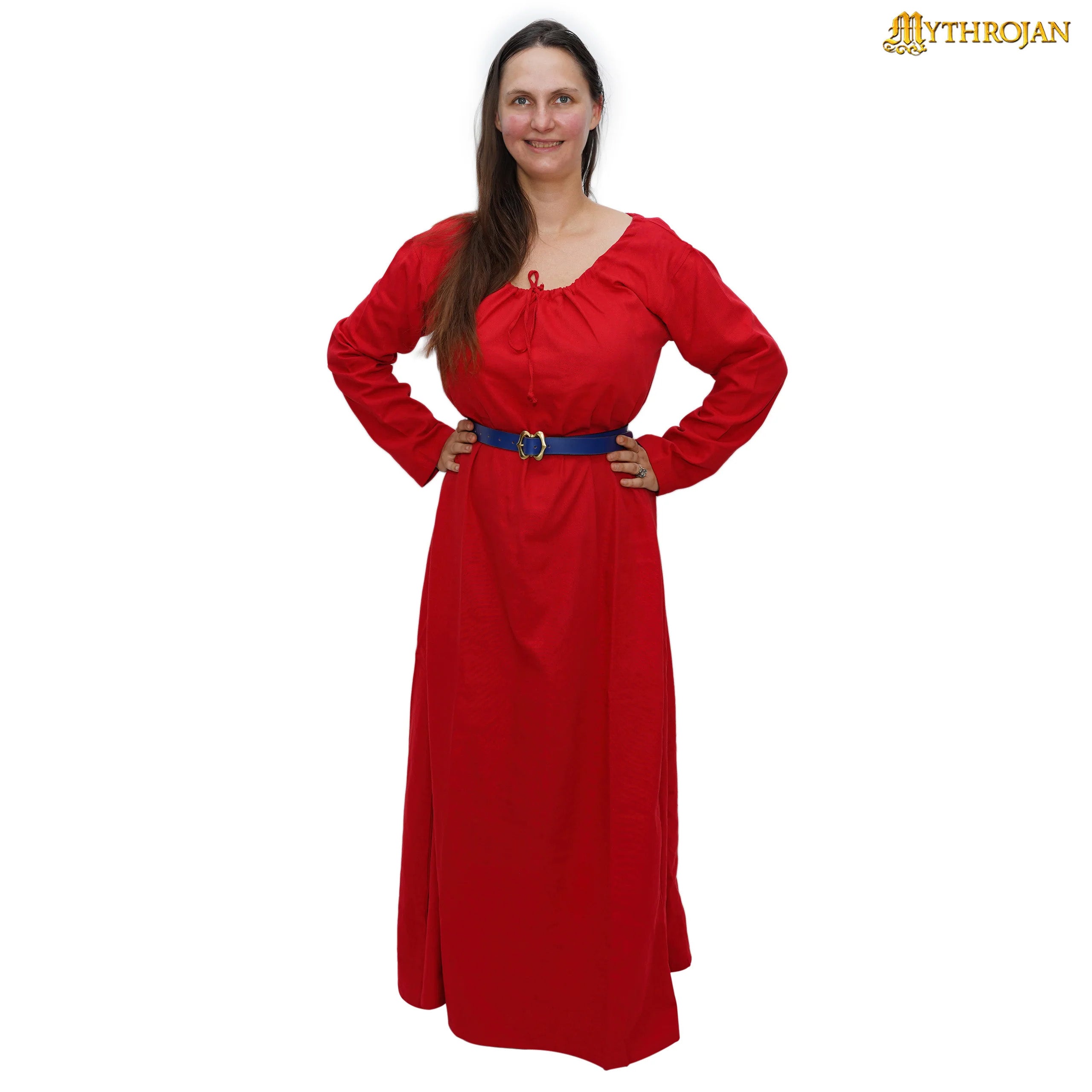 Maiden Dress - Red Cotton | Make Your Own Medieval