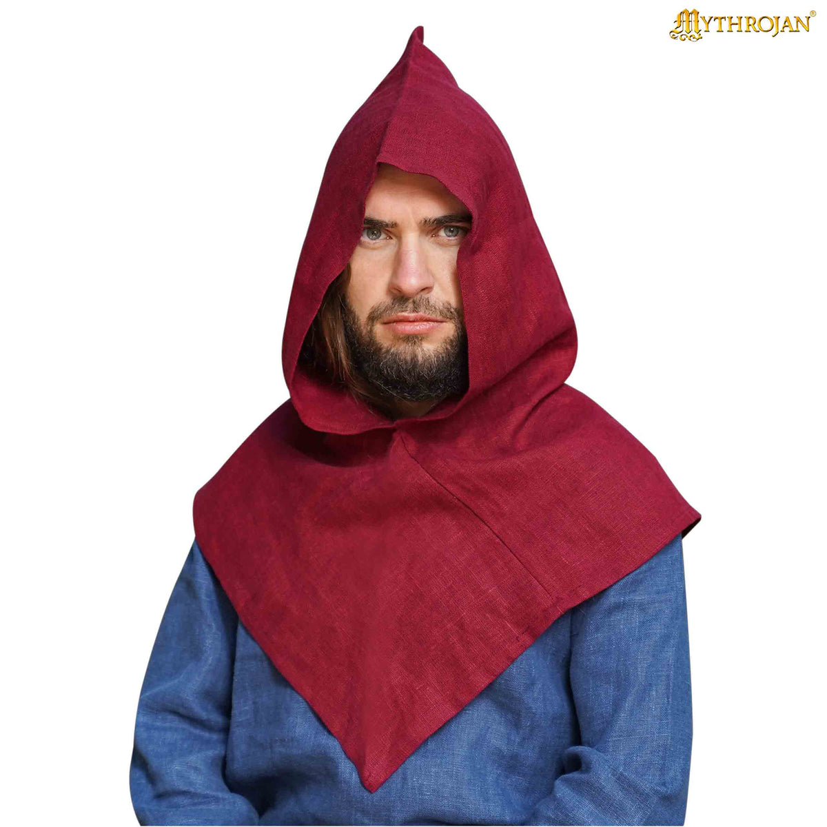 Linen Skjoldehamn Viking Hood| Make Your Own Medieval