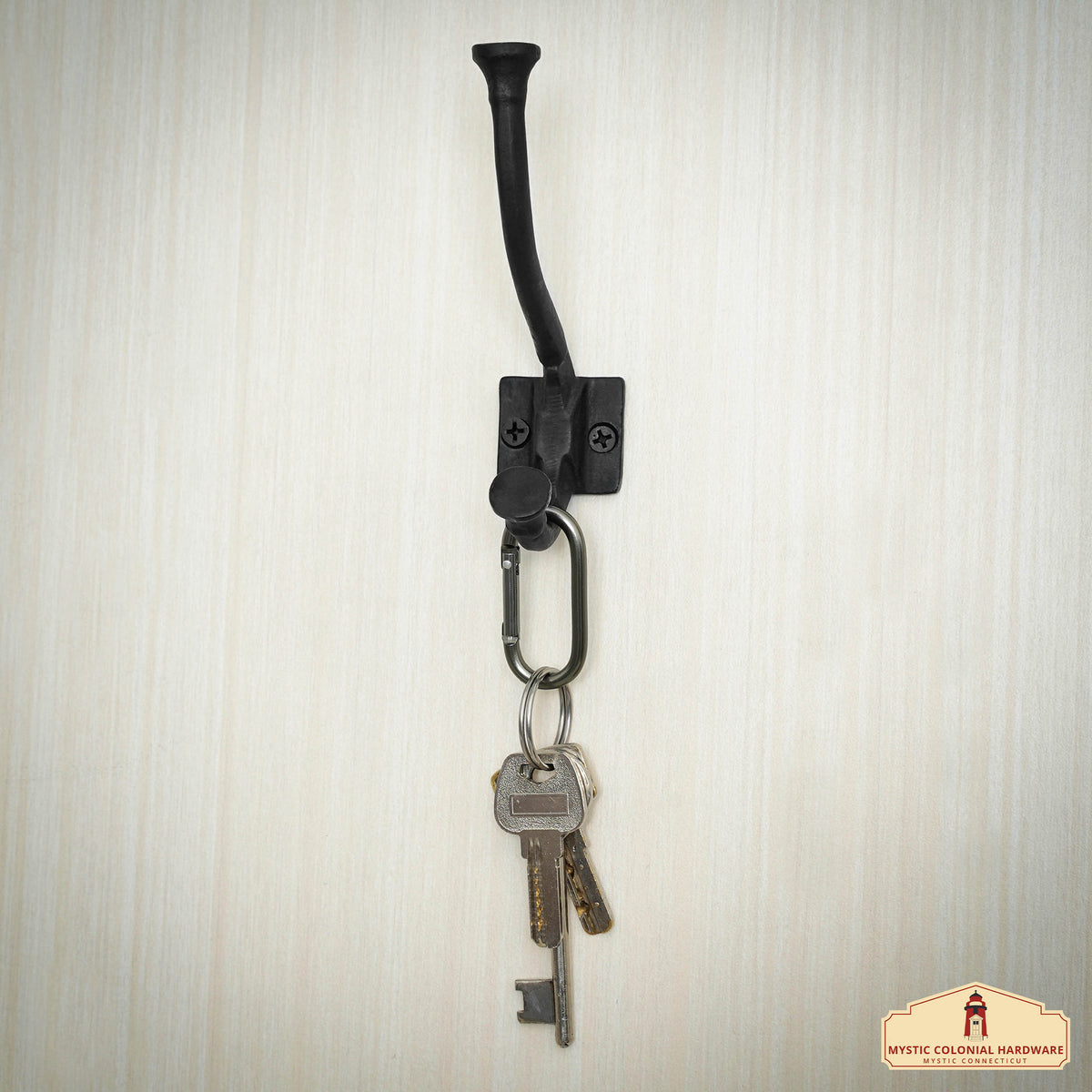 Rustic Cast Iron Wall Hook -13cm set of 2| Make Your Own Medieval