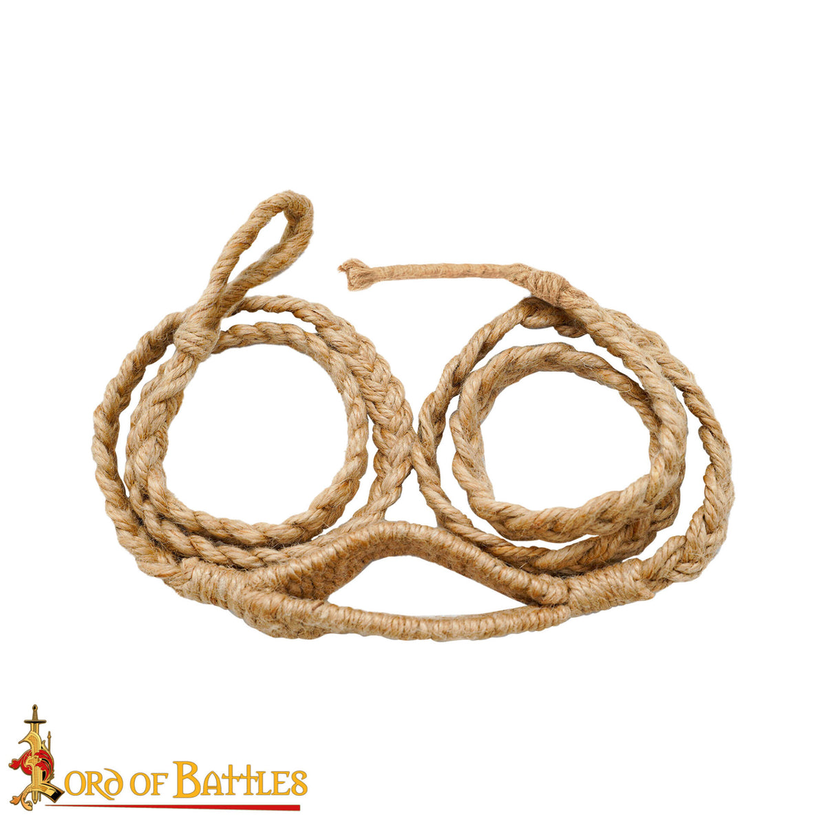 Handwoven Jute Rope Sling - Stone Thrower| Make Your Own Medieval