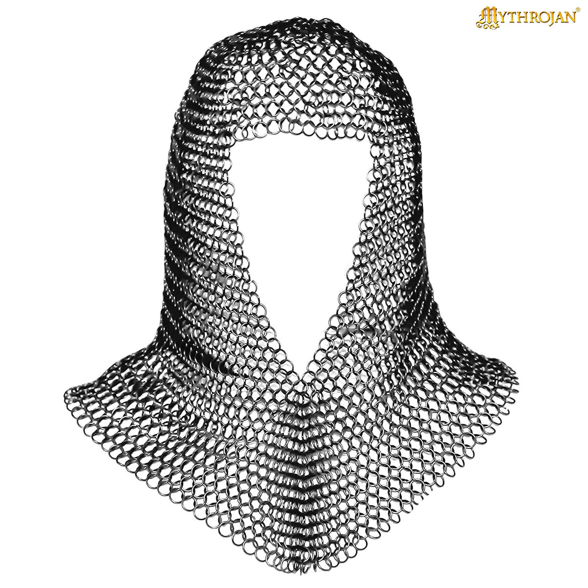 Chainmail Shirt with Coif – Zinc Plated - Medium Size| Make Your Own ...