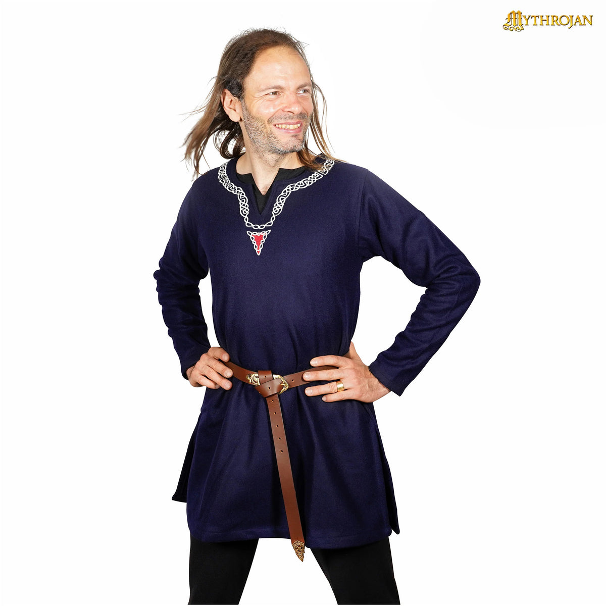 Blue Wool Viking Tunic| Make Your Own Medieval