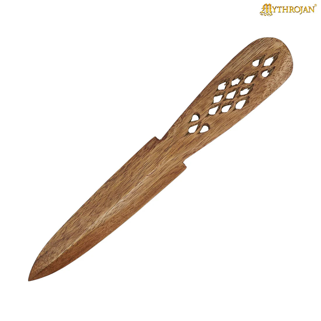 Mythrojan Wooden Knives, Athame Wiccan Wooden Handmade Knife Pagan ...