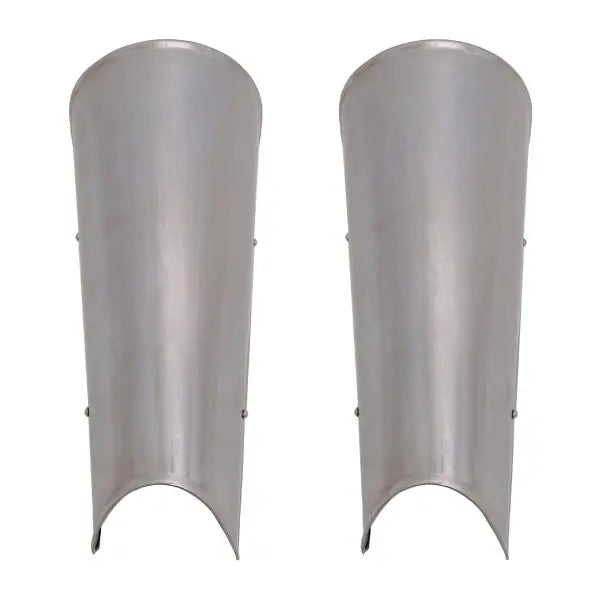 Greaves Open Back Leg Steel Plate Armour| Make Your Own Medieval