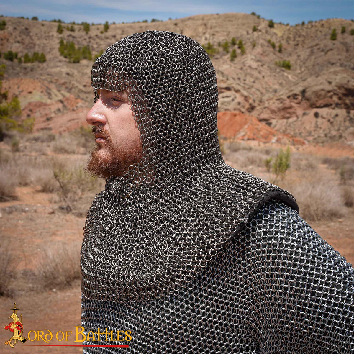 Chainmail Coif Butted High Tensile Steel Wire - 9mm 16g rings| Make ...