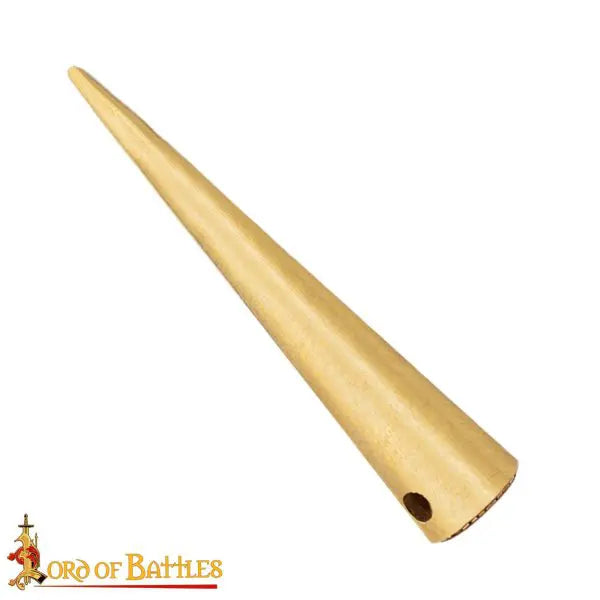 Small Decorative Aglets (Pair) Brass| Make Your Own Medieval