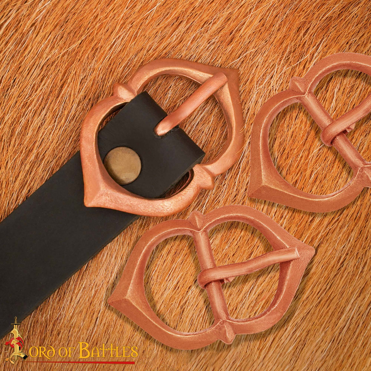 1350 - 1700 Armour Buckle Bronze- 20mm Strap Width| Make Your Own Medieval