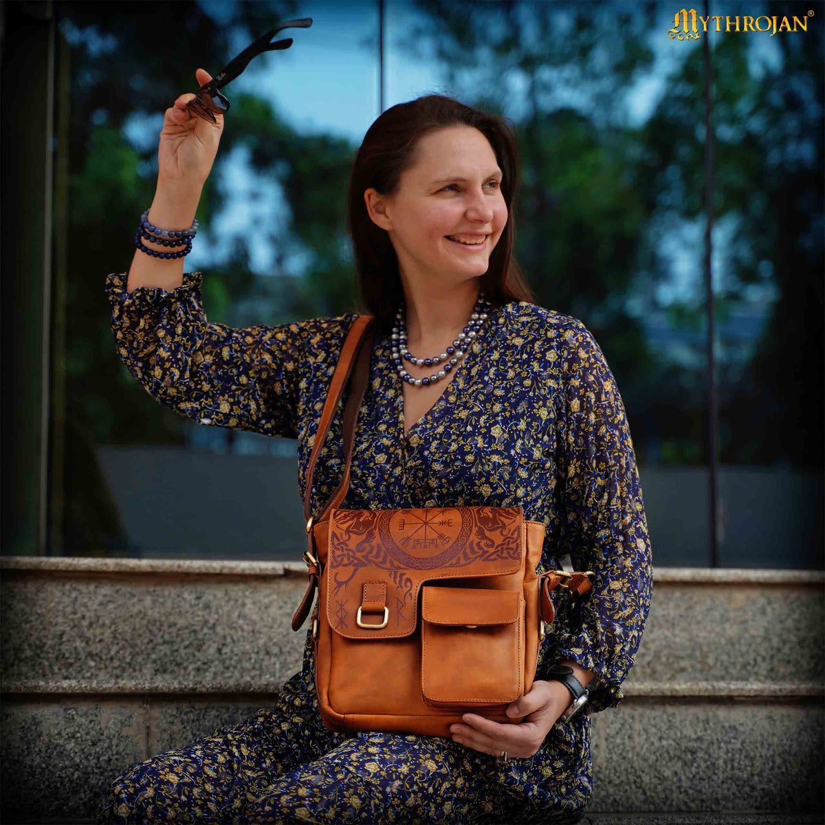 Viking Rune Utility Shoulder Bag| Make Your Own Medieval