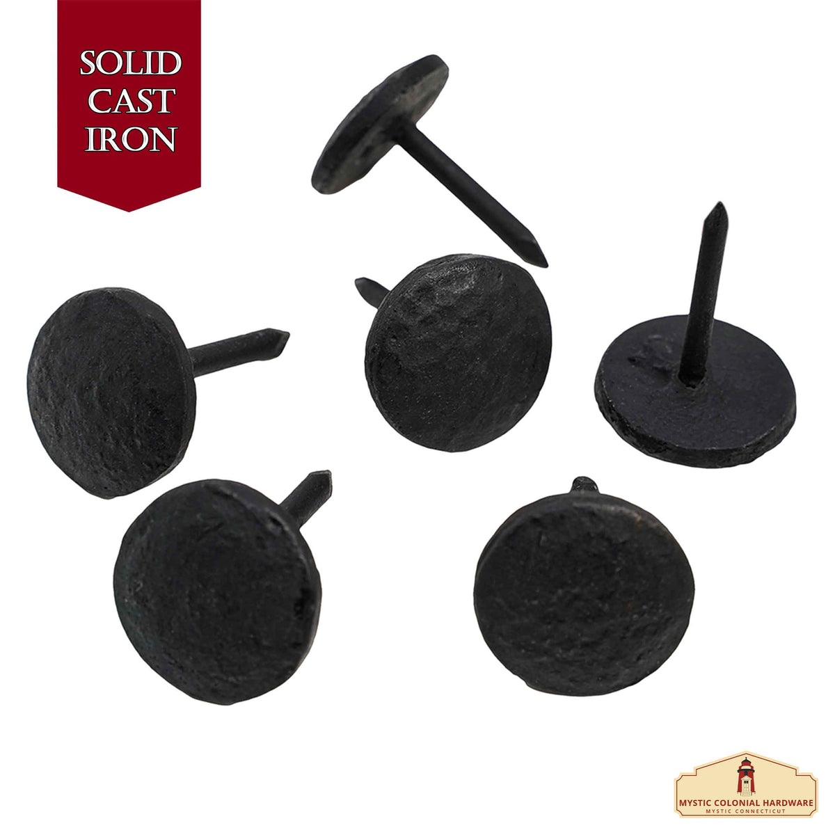 Rustic Cast Iron Nails - Round Head| Make Your Own Medieval