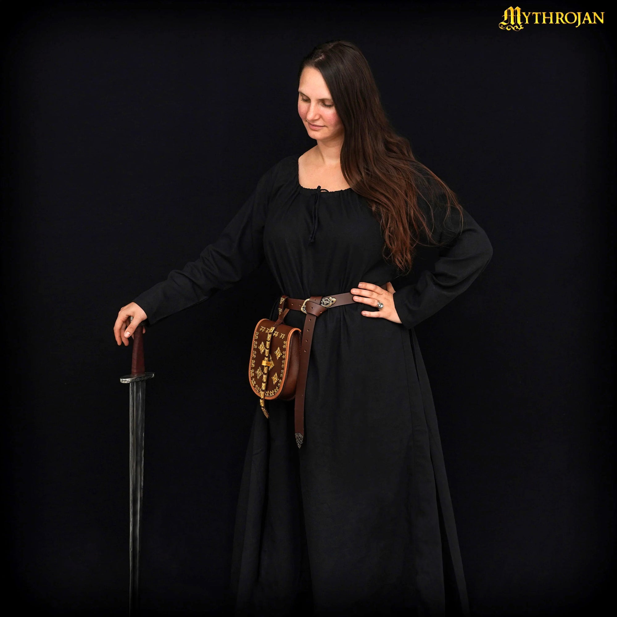 Maiden Dress - Black Cotton| Make Your Own Medieval
