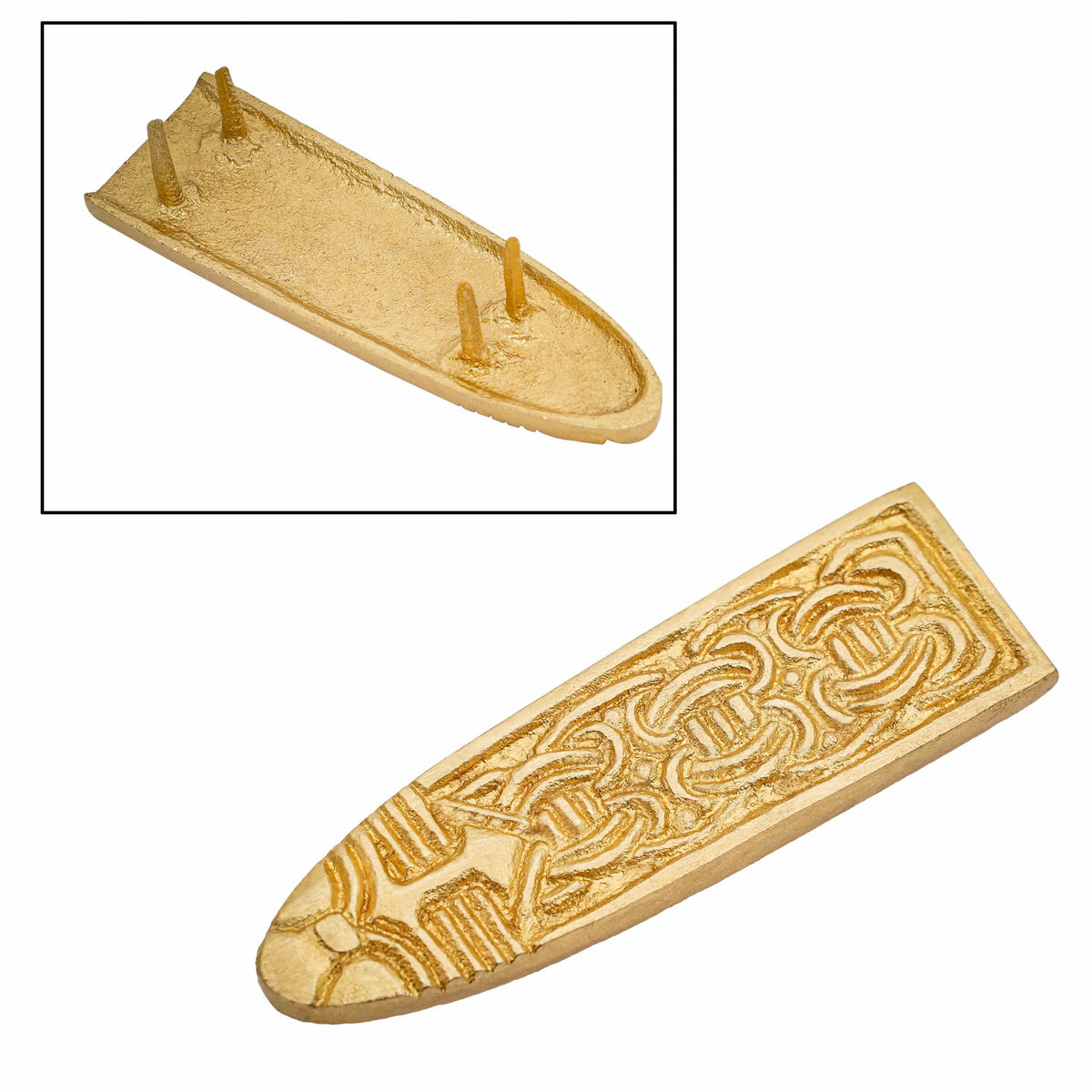 Viking Belt Strap End - 15 mm wide| Make Your Own Medieval