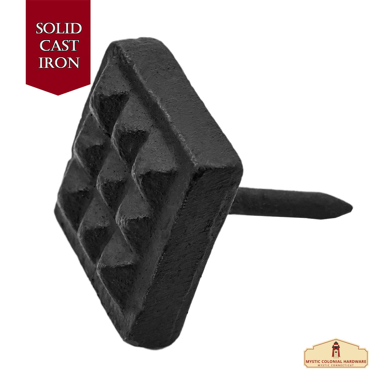 Rustic Cast Iron Clavo Nails - Square Waffle Head (Set of 6)| Make Your ...