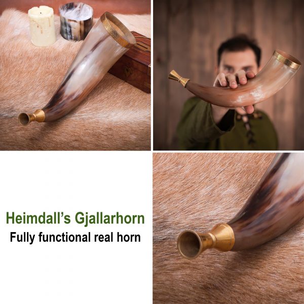 Heimdallr's Gjallarhorn - Blowing Horn| Make Your Own Medieval