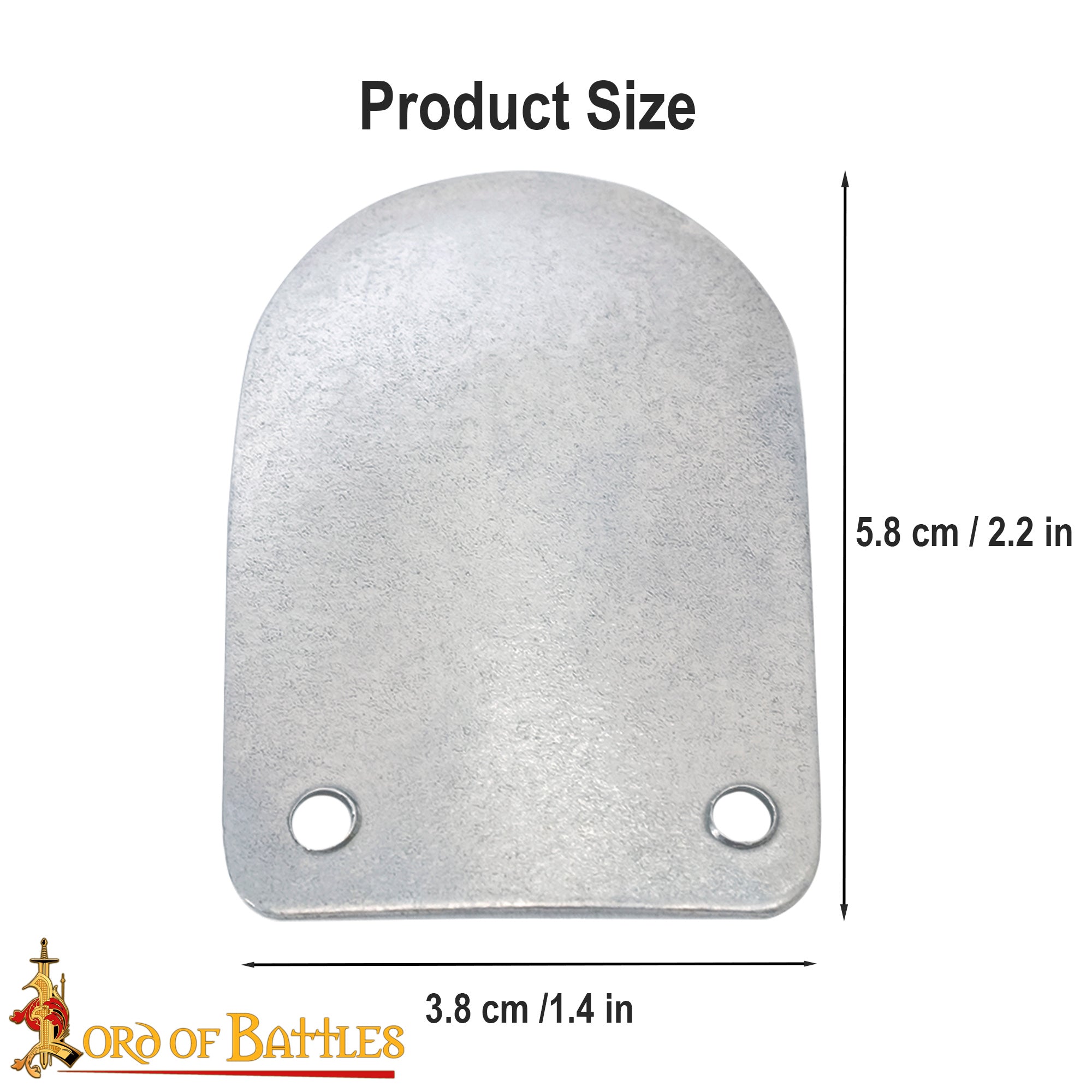 Steel Scale Plates – Set of 100| Make Your Own Medieval