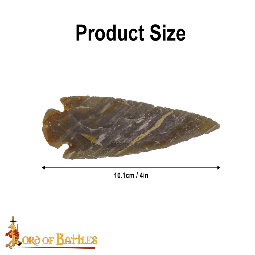 Flint Stone Arrow Head X-Large | Make Your Own Medieval