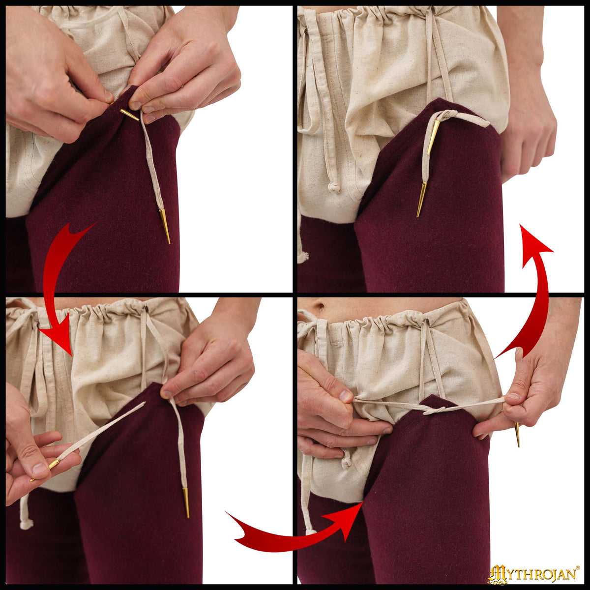 Mythrojan Medieval Wool Hose| Make Your Own Medieval