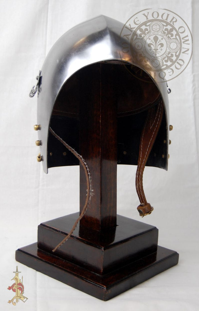 Hounskull Pig-Face Bacinet 14th Century Medieval Helm| Make Your Own ...