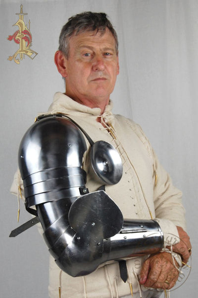 Arm Plate Harness 16 Gauge Steel - Milanese | Make Your Own Medieval