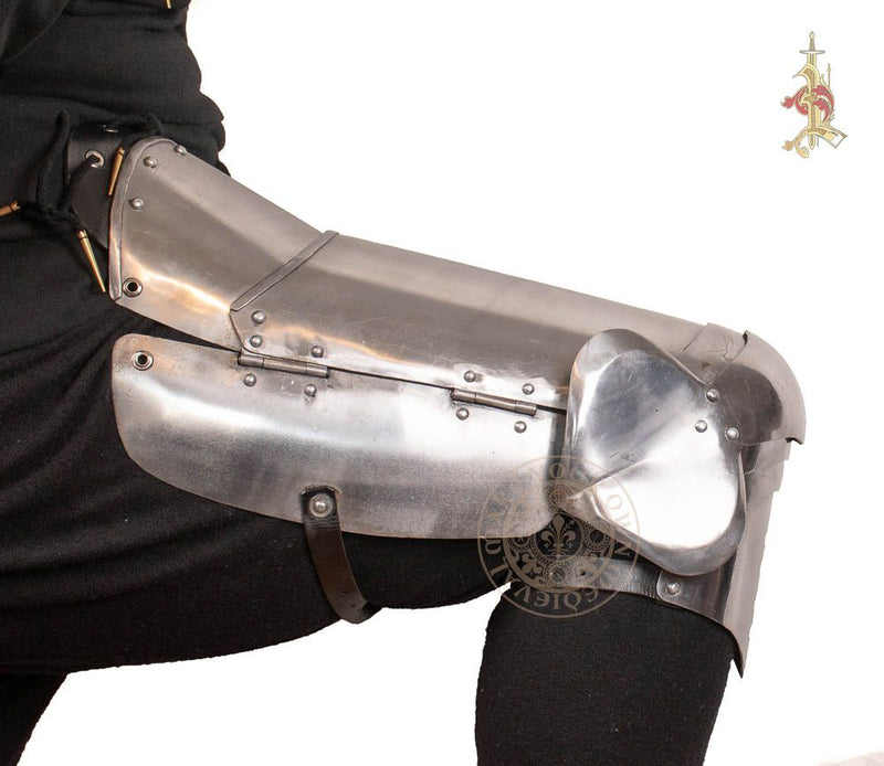 Avant 15th Century Milanese Cuisse Leg Armour - 16 Gauge| Make Your Own ...
