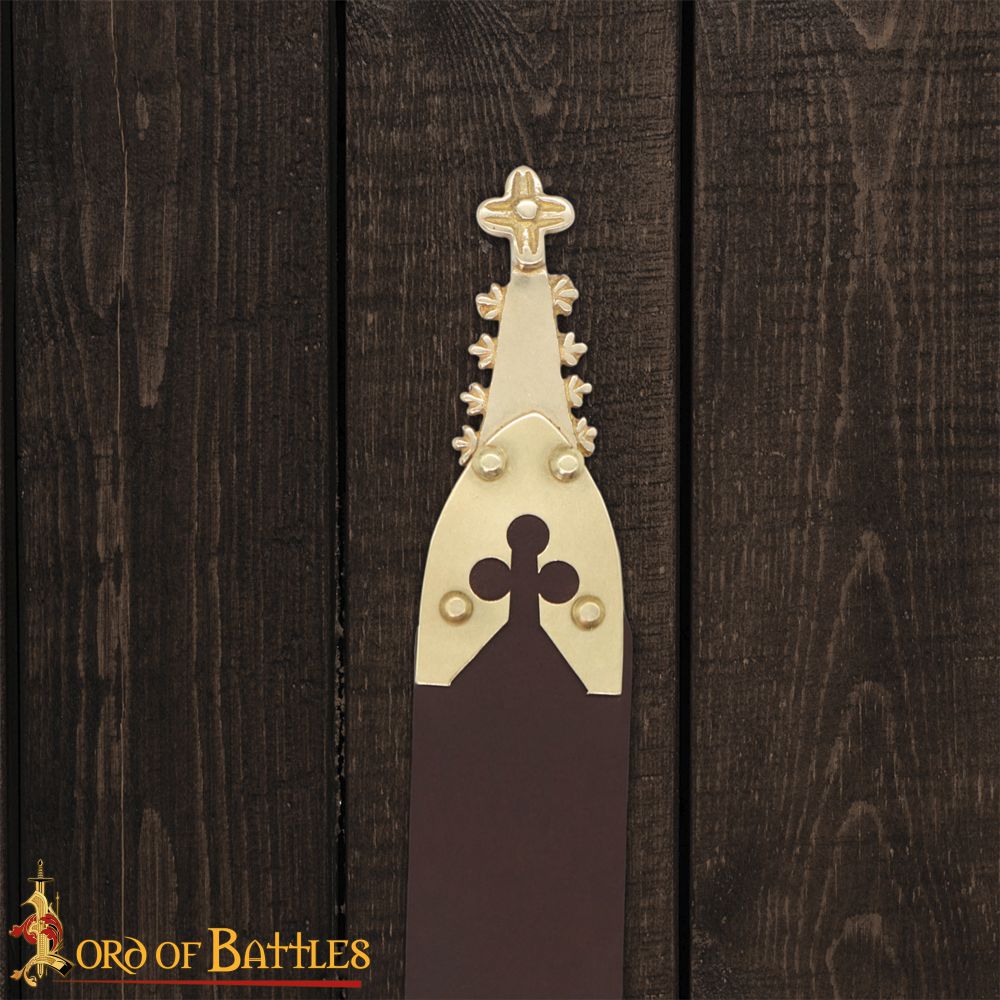 Cathedral Medieval Strap end - 25mm Strap Width| Make Your Own Medieval