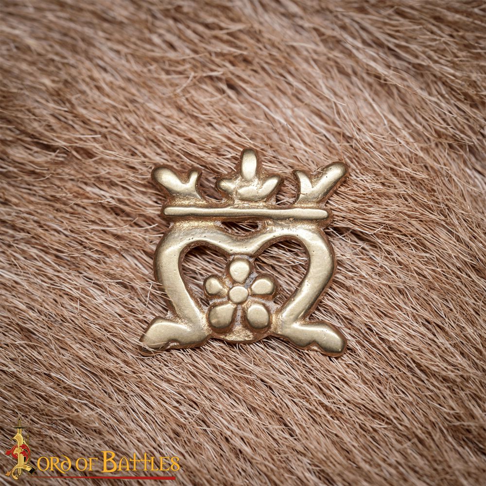 Crowned Heat (15th century) Medieval Belt Mount | Make Your Own Medieval