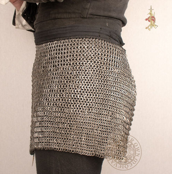 Mail Skirt with Arming Belt - M / L / XL | Make Your Own Medieval