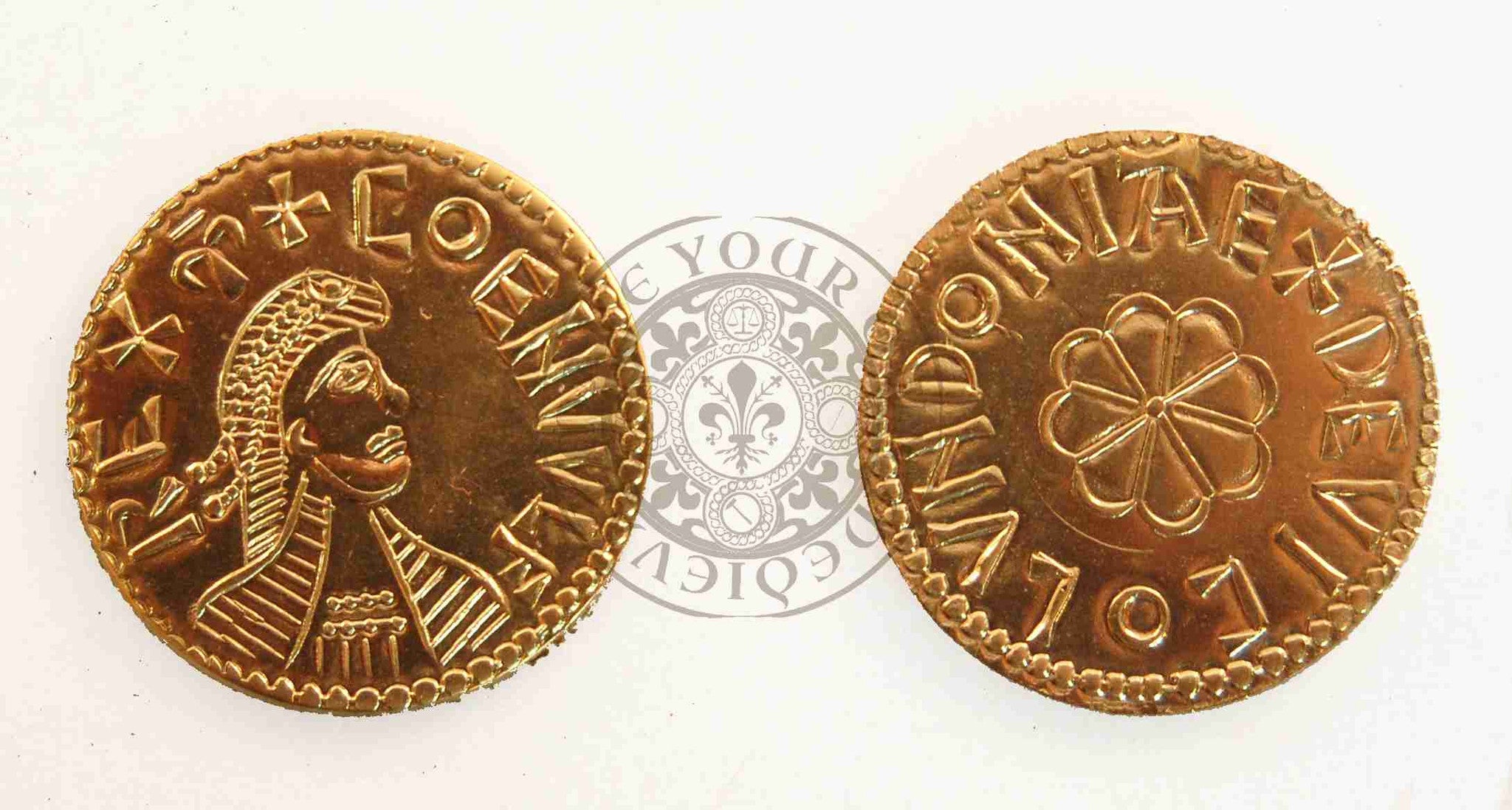 Anglo-Saxon King Coenwulf Mancus Coin Reproduction | Make Your Own Medieval