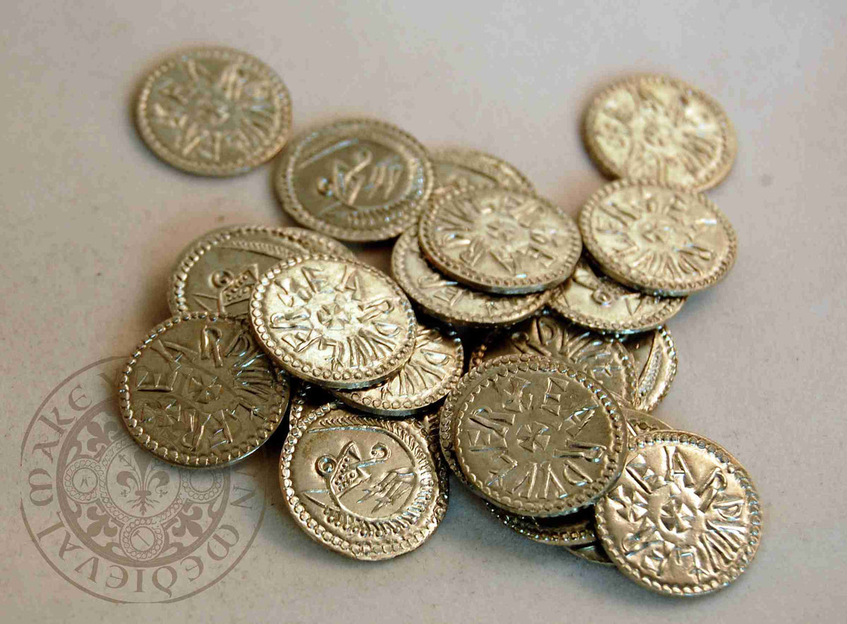 8th Century Anglo-Saxon Sceat Coin Reproduction| Make Your Own Medieval