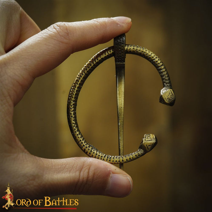 Viking Brass Fibula Brooch Anglo Saxon| Make Your Own Medieval