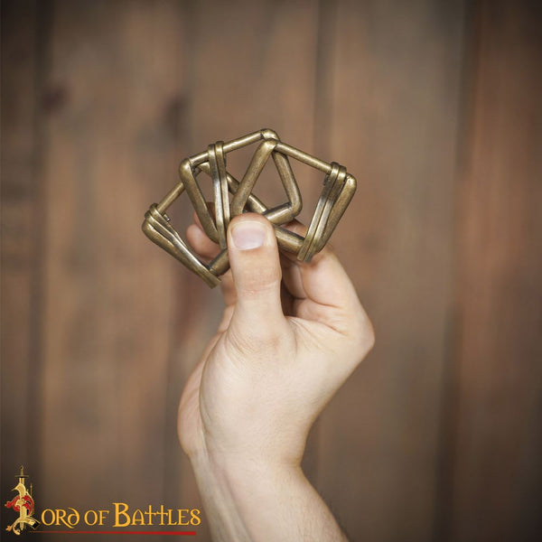 Square Belt Buckle with Two Prongs | Make Your Own Medieval