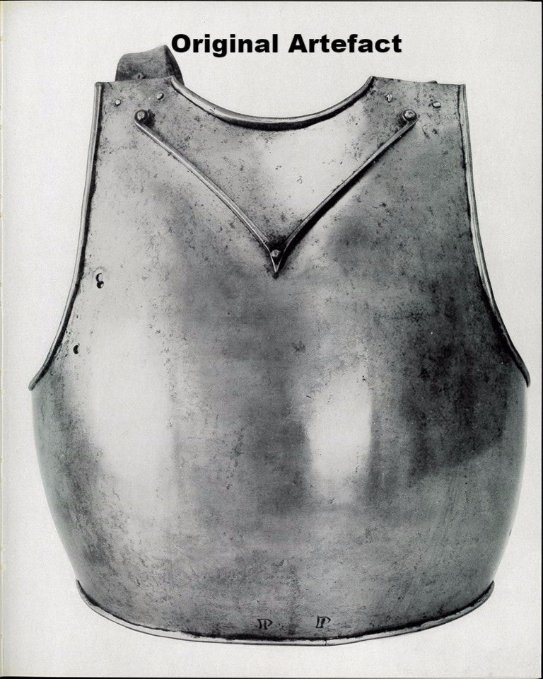 Milanese Globose Breast Plate 14th century re-enactment Armour | Make ...
