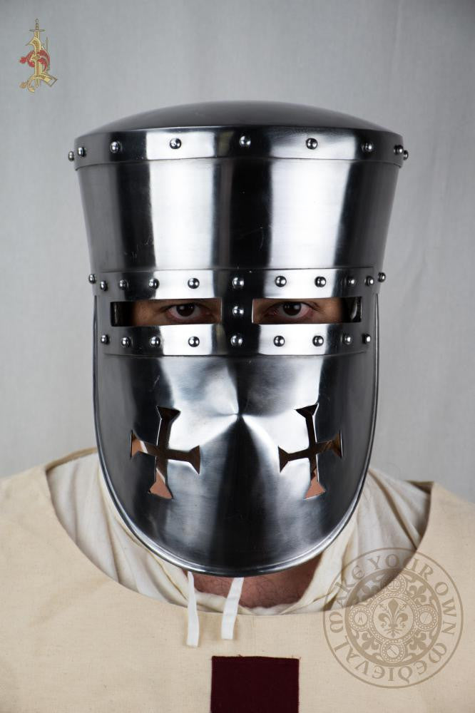 Crusader Medieval Combat Helm| Make Your Own Medieval