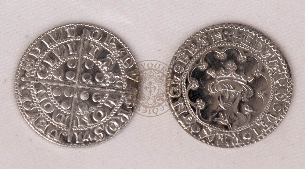 English Medieval Groat Coin 1351 – 1505| Make Your Own Medieval