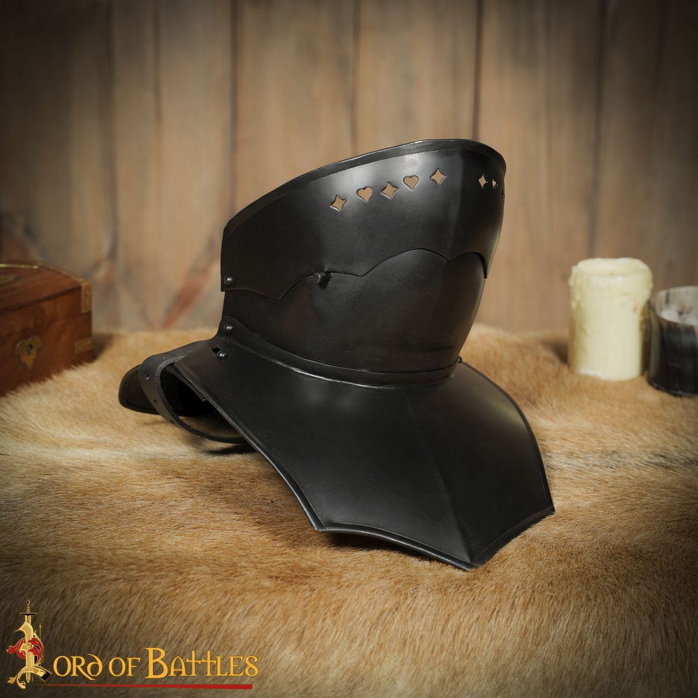 Bevor Armour with Back Plate and Adjustable Face (15th century)| Make ...