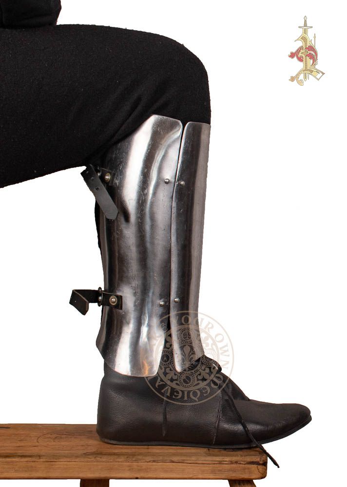 Segmented Greaves - Three Piece| Make Your Own Medieval