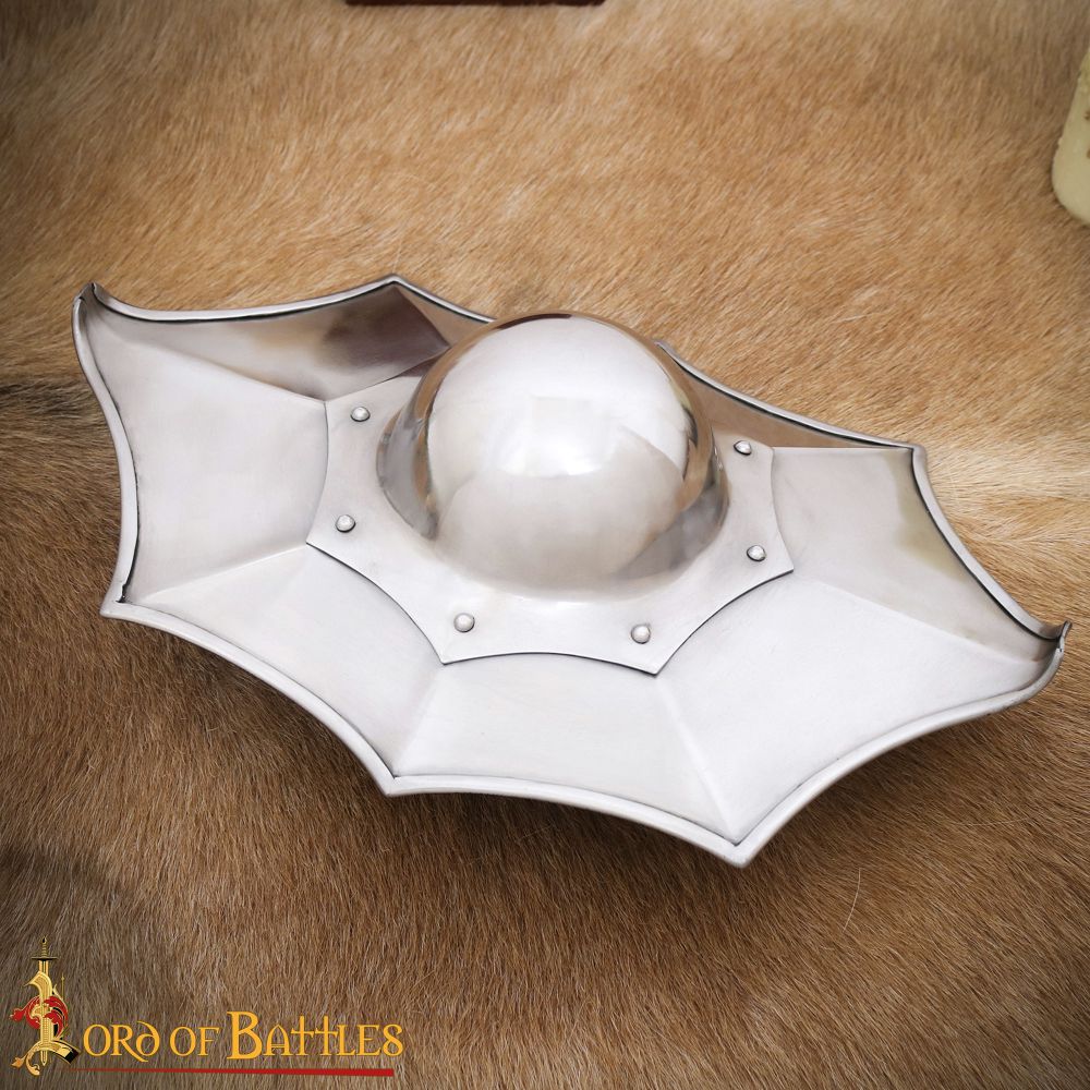 Talhoffer Buckler Shield 16 Gauge Steel| Make Your Own Medieval