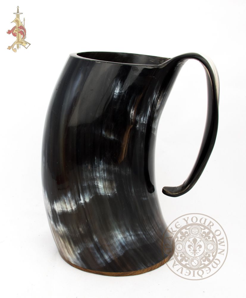 Large Ale Horn Tankard - As seen in Game of Thrones| Make Your Own Medieval
