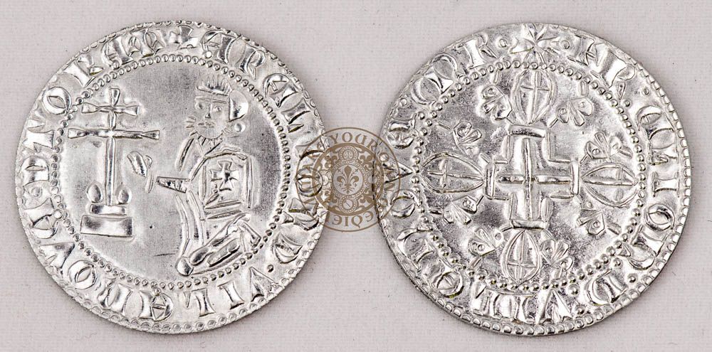 Crusader Knights of the Order of St. John Coin (1319 - 1346)| Make Your ...