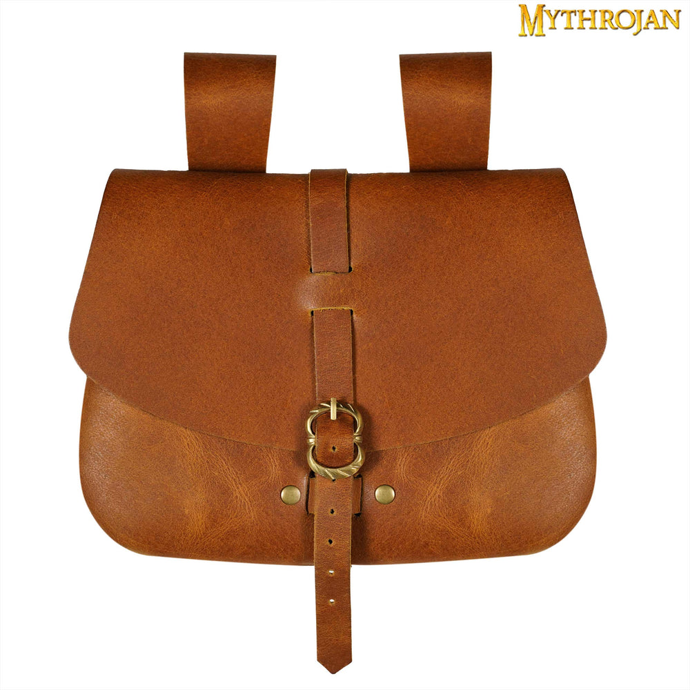 Medieval Leather Bag - Brown| Make Your Own Medieval