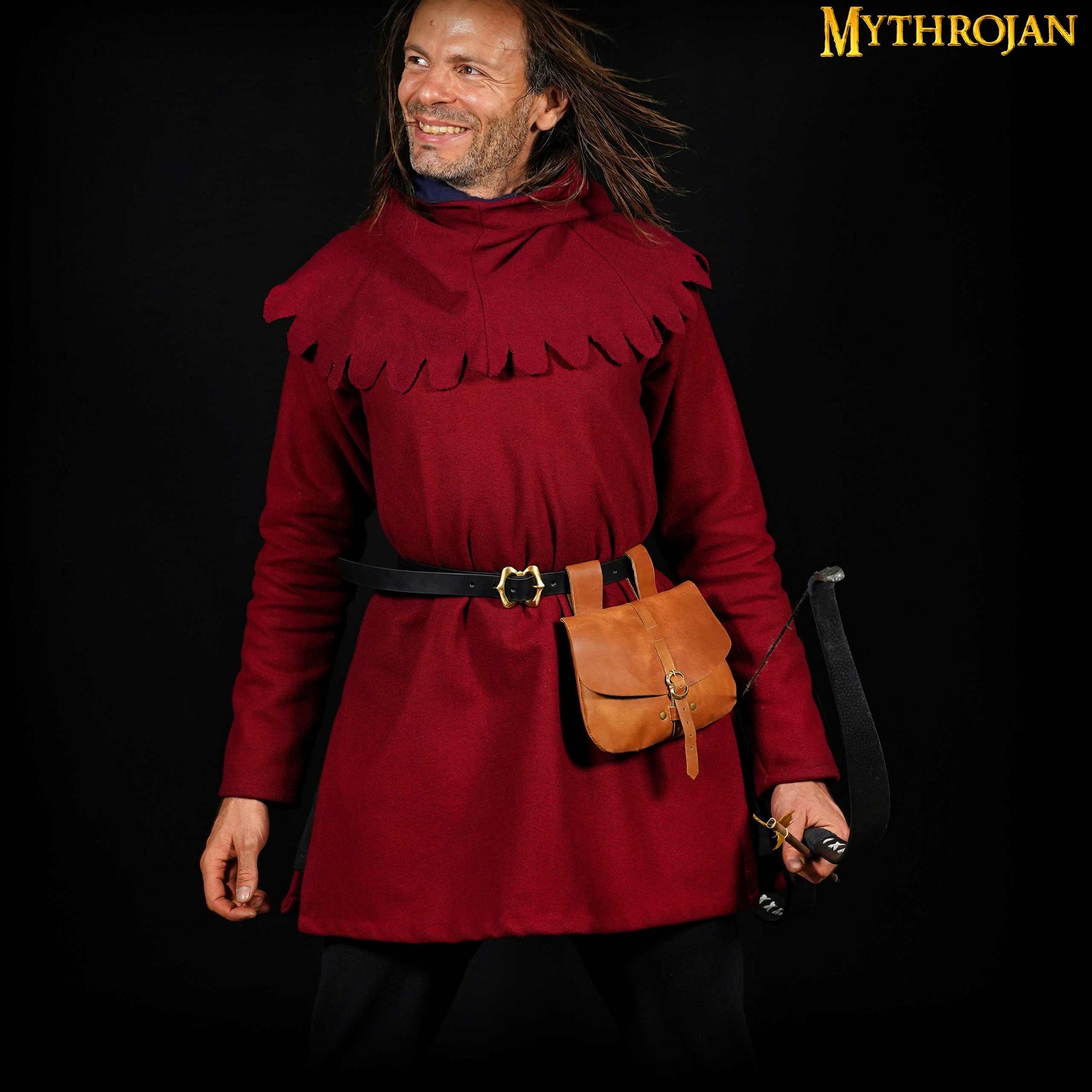 Medieval Leather Bag - Brown| Make Your Own Medieval