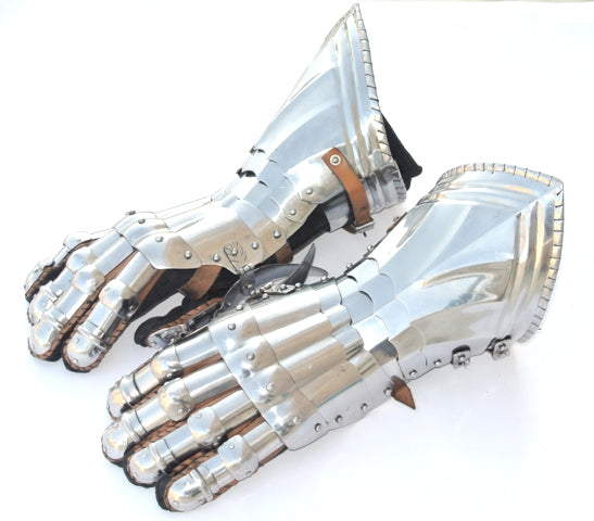 Gothic late 15th Century Reproduction Gauntlets | Make Your Own Medieval