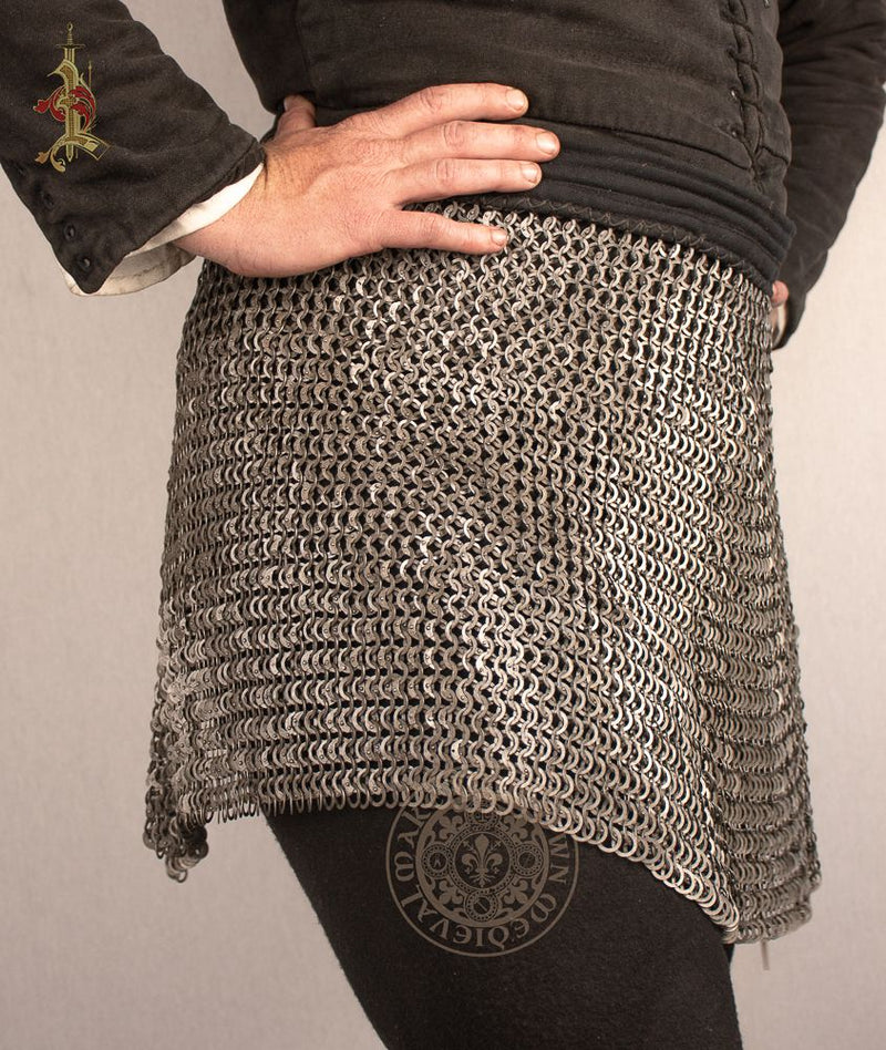 Mail Skirt with Arming Belt - M / L / XL| Make Your Own Medieval