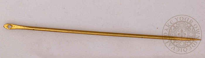 Medieval Brass Sewing Needle - Set of Five| Make Your Own Medieval
