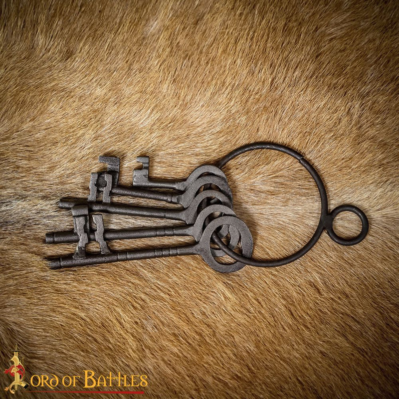 Iron Medieval Castle Dungeon Keys| Make Your Own Medieval
