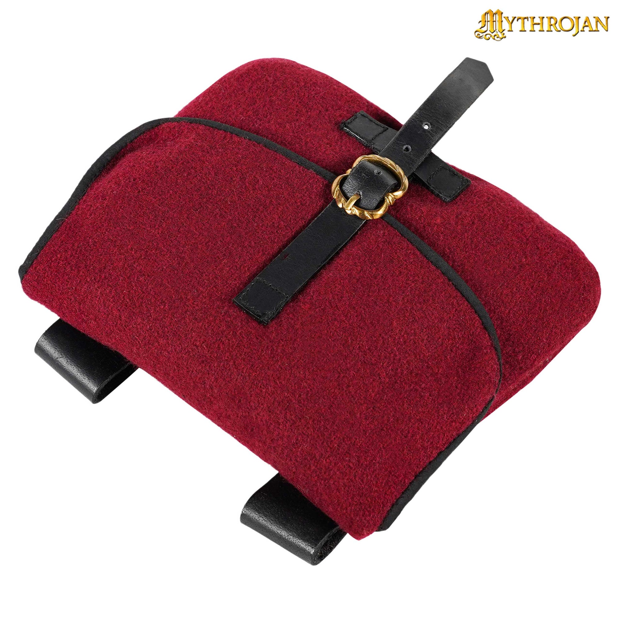 Red Wool Medieval Bag| Make Your Own Medieval