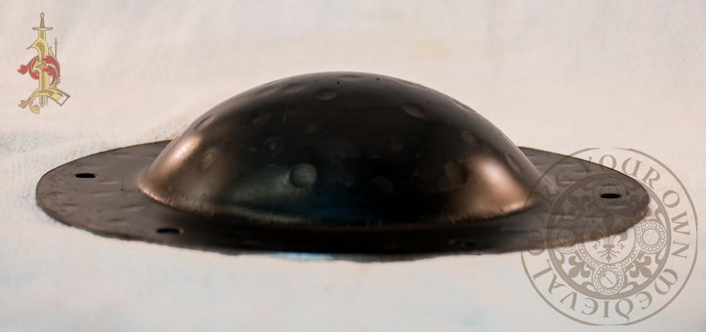 Shield Boss Medium 14 Gauge and Rivets | Make Your Own Medieval